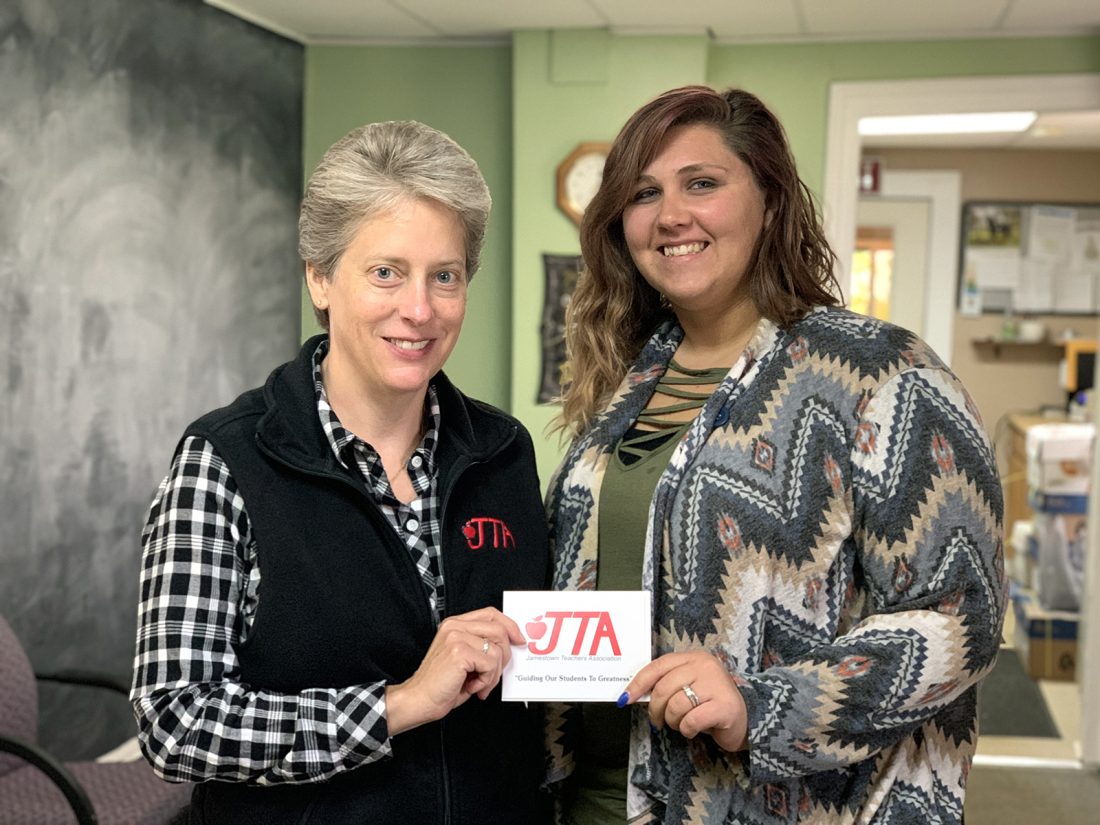 Teachers Association Presents Donations To Anew Center, CAP | News ...